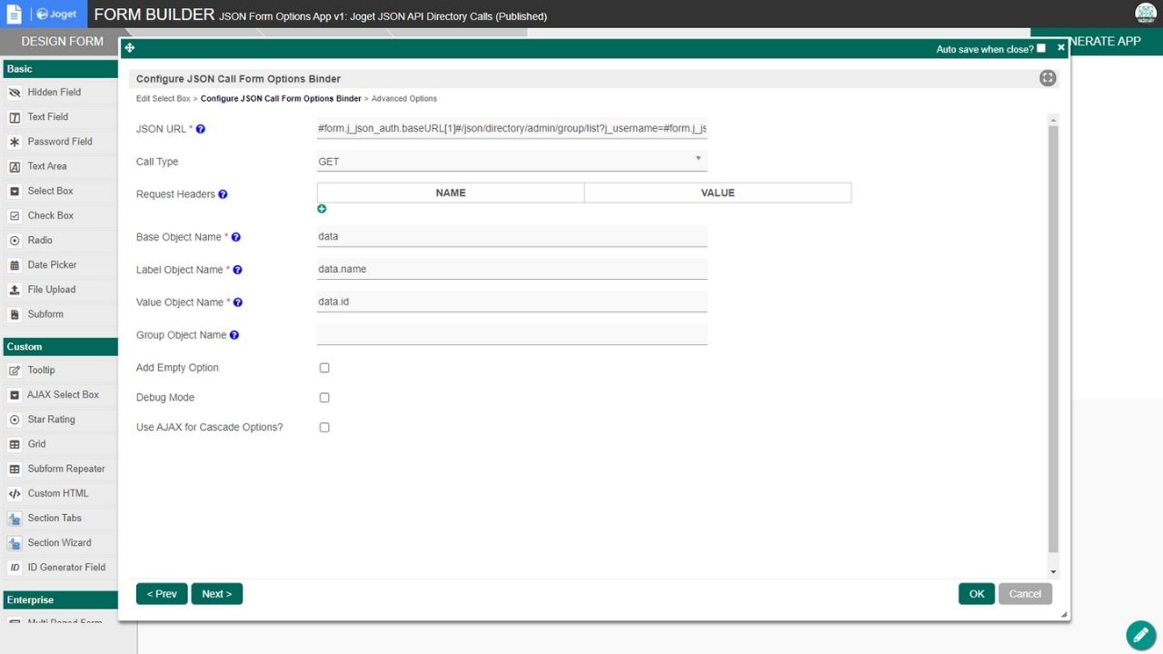 Joget Marketplace > View App Details & Download